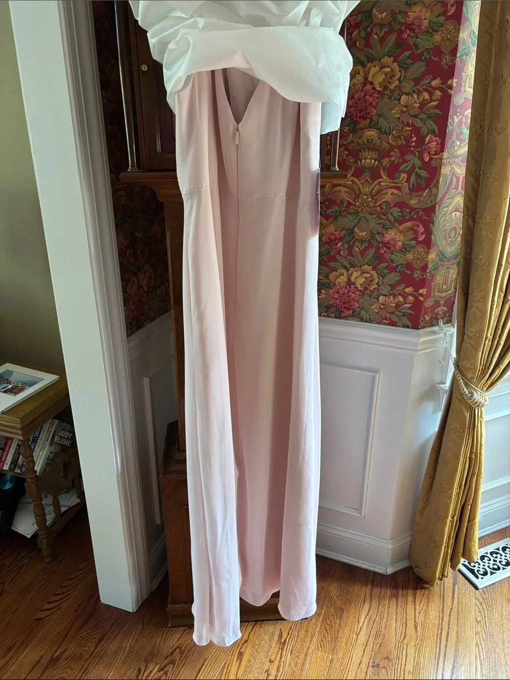 Azazie | Dresses | Nwt Azazie Blushing Pink Nala Dress | Poshmark